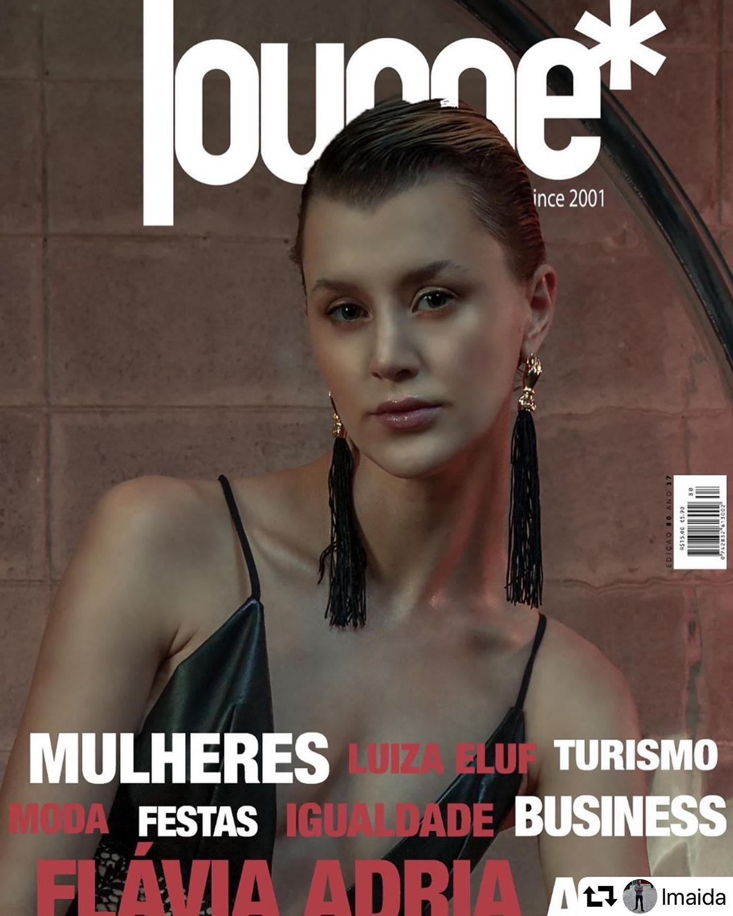 Flávia Adria, que é guarapuavana, é sucesso no mundo fashion