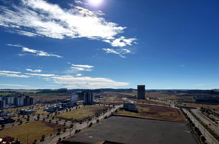 Semana terá predomínio de sol em Guarapuava