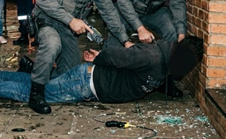 Foragido da justiça é preso após assalto violento no Centro de Guarapuava
